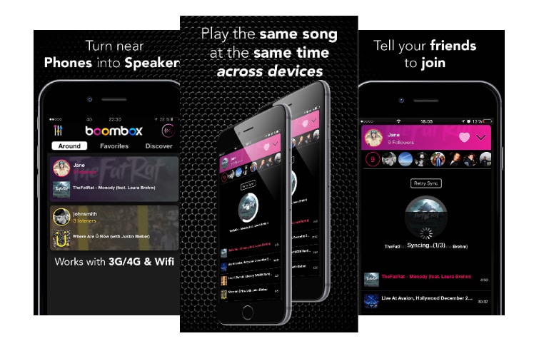 Boombox, l'app qui transforme les iPhone en enceintes [iOS] | Save